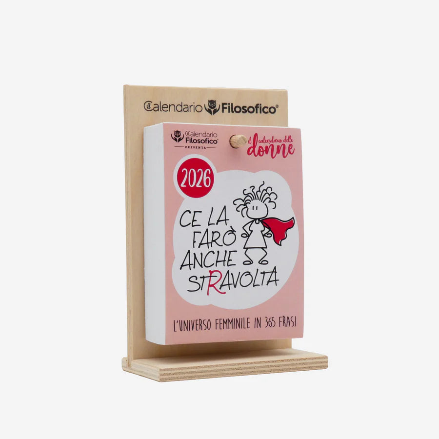 Calendario Filosofico Donne 2026 | Giustacchini Negozi